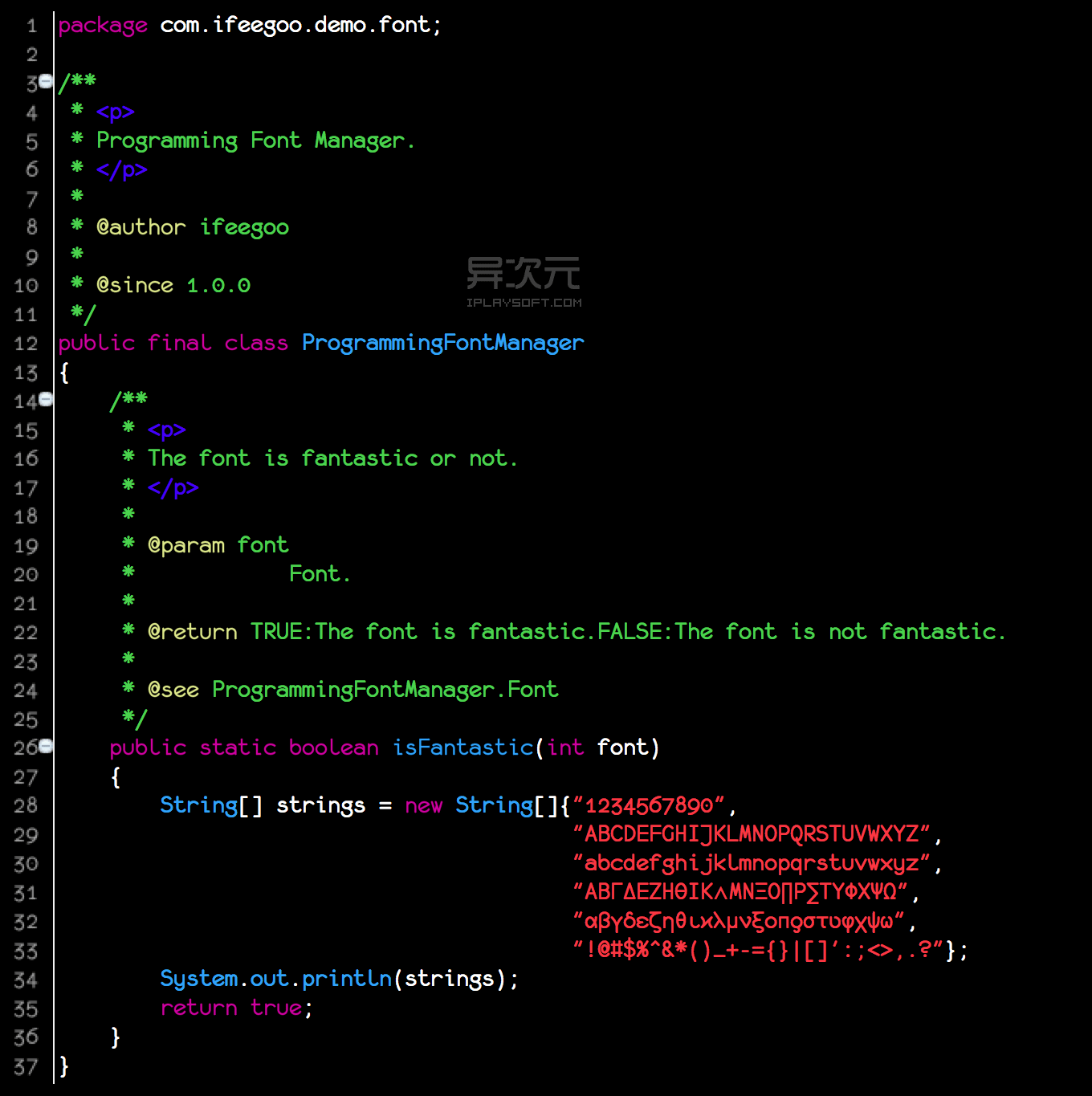 值得推荐的优秀编程字体/代码等宽字体收集下载 - 让代码显示更整齐清晰美观！ - 异次元软件世界