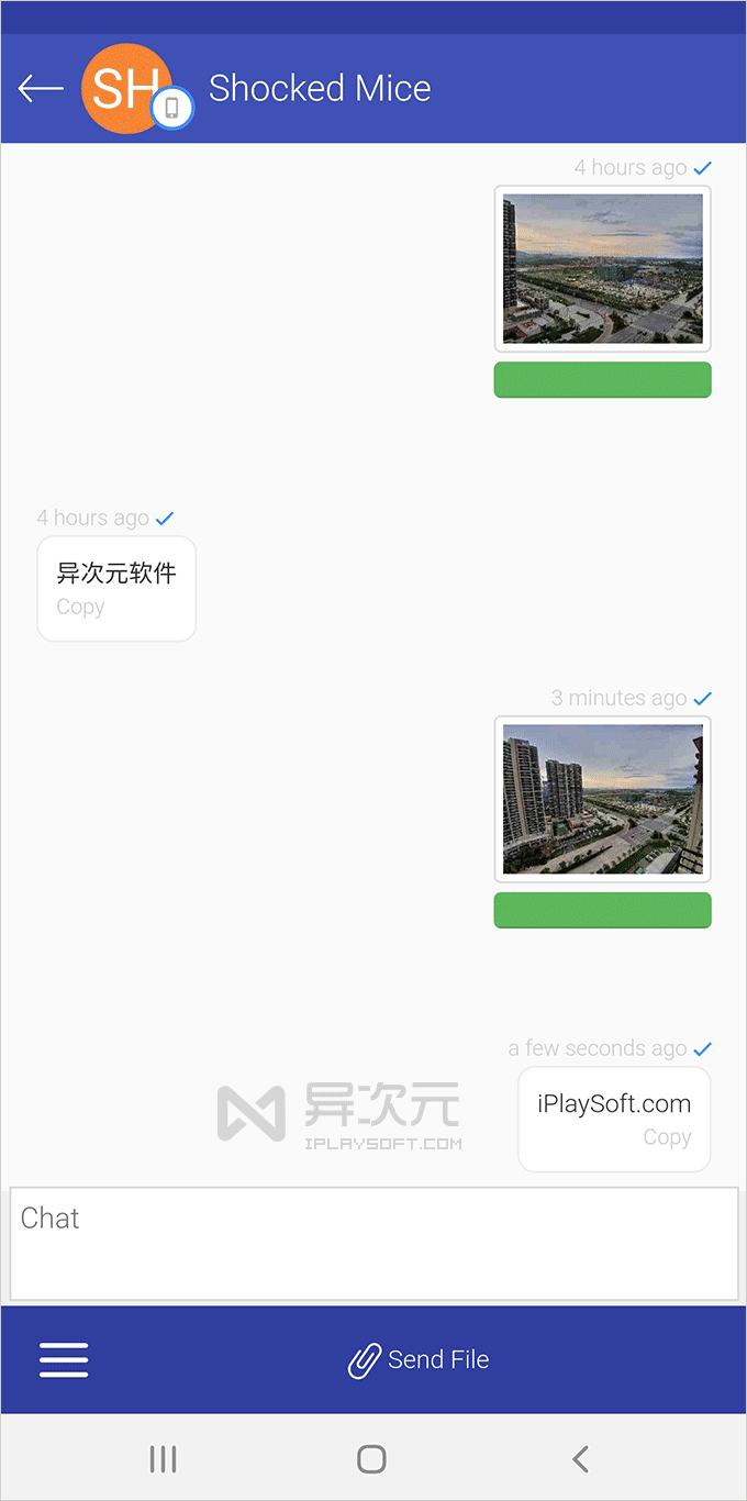 Feem - 超好用的手机电脑跨平台局域网文件传输工具神器 (速度快/无限制/可离线) - 异次元软件下载