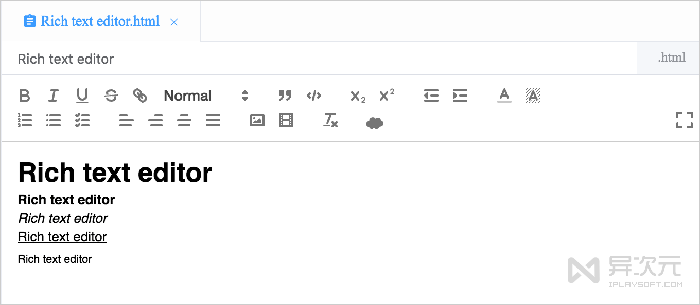 GitNote - 使用 Git 来管理内容的免费跨平台日记笔记软件 - 异次元软件下载