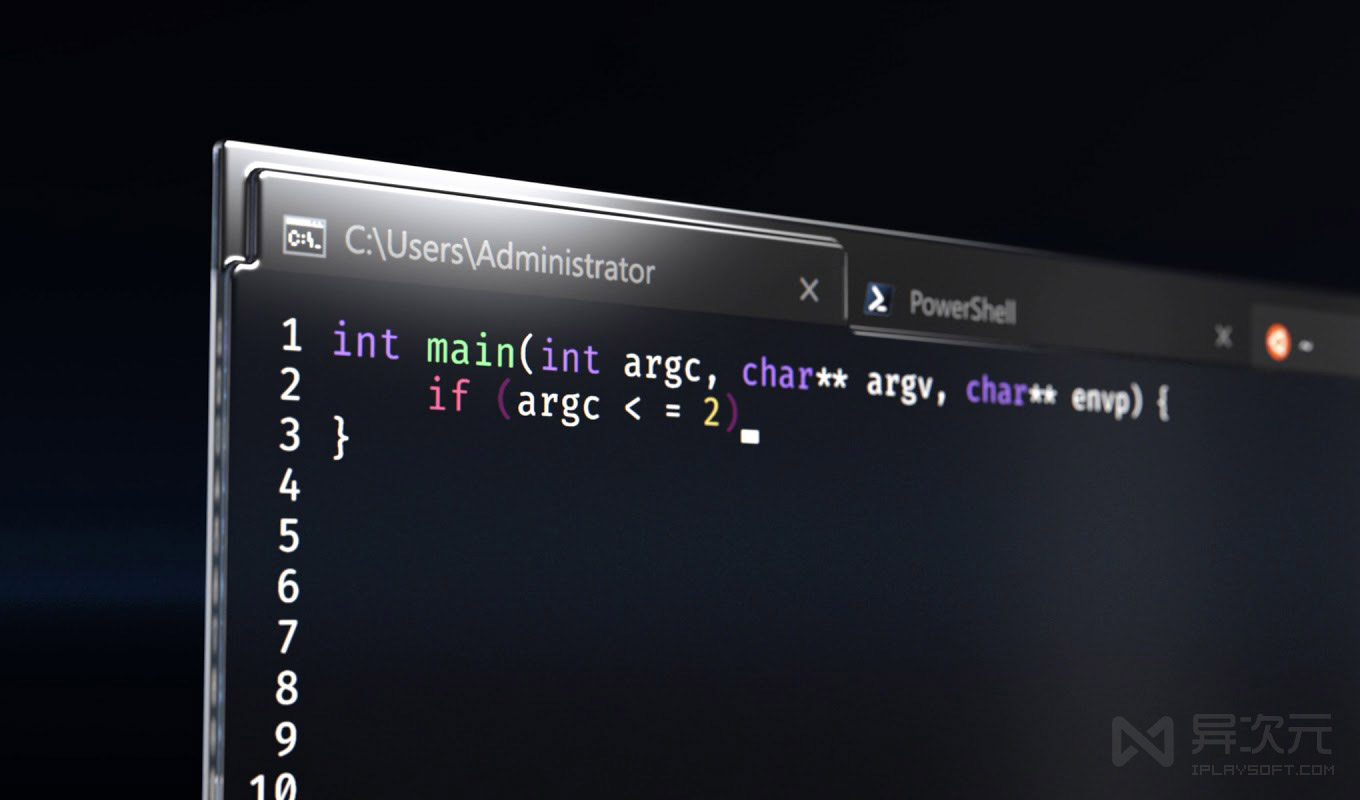 全新 Windows Terminal 命令行终端工具 微软引诱开发高手们叛逃 Mac 的利器 异次元软件下载
