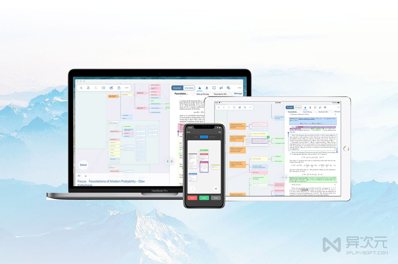 MarginNote 4 - 颠覆学习方式的 iPad Mac 读书阅读笔记工具 (思维导图/知识整理) - 异次元软件下载