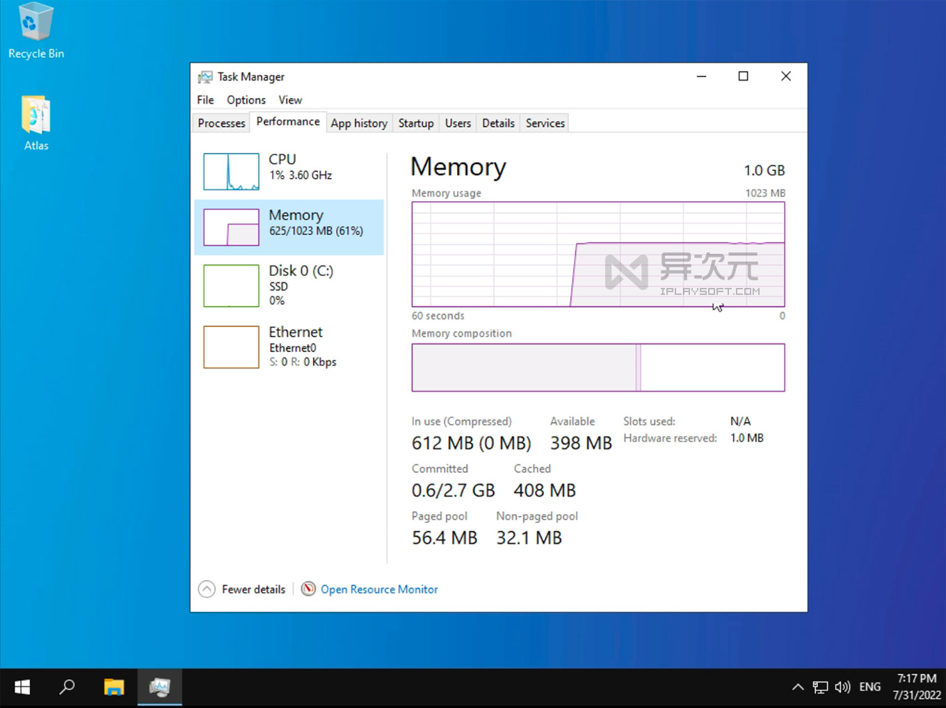 AtlasOS - 专为游戏优化的高性能 Win10 精简版定制开源系统 (比 LTSC 更好用) - 异次元软件下载