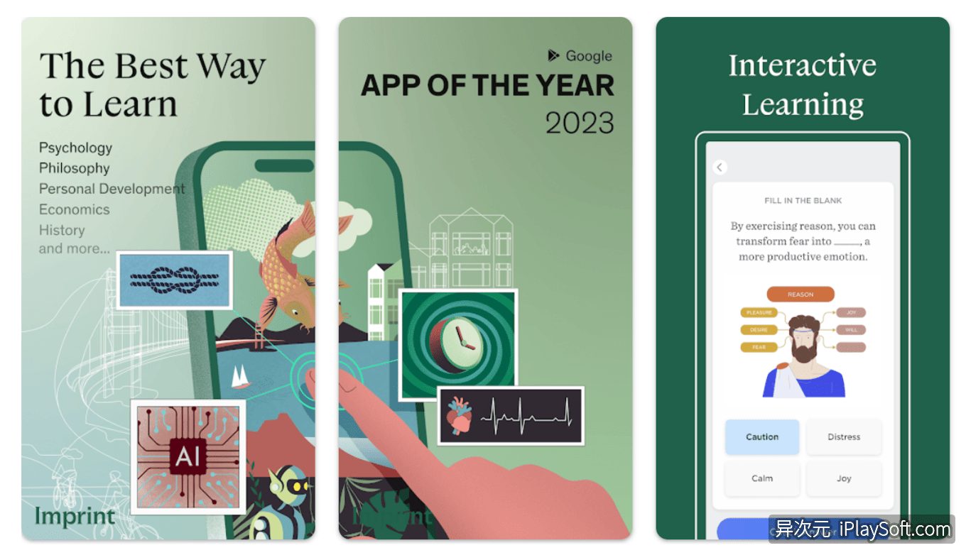 谷歌评选 Google Play 2023 年度最佳 Android 安卓 APP 应用/游戏榜单 - 异次元软件下载