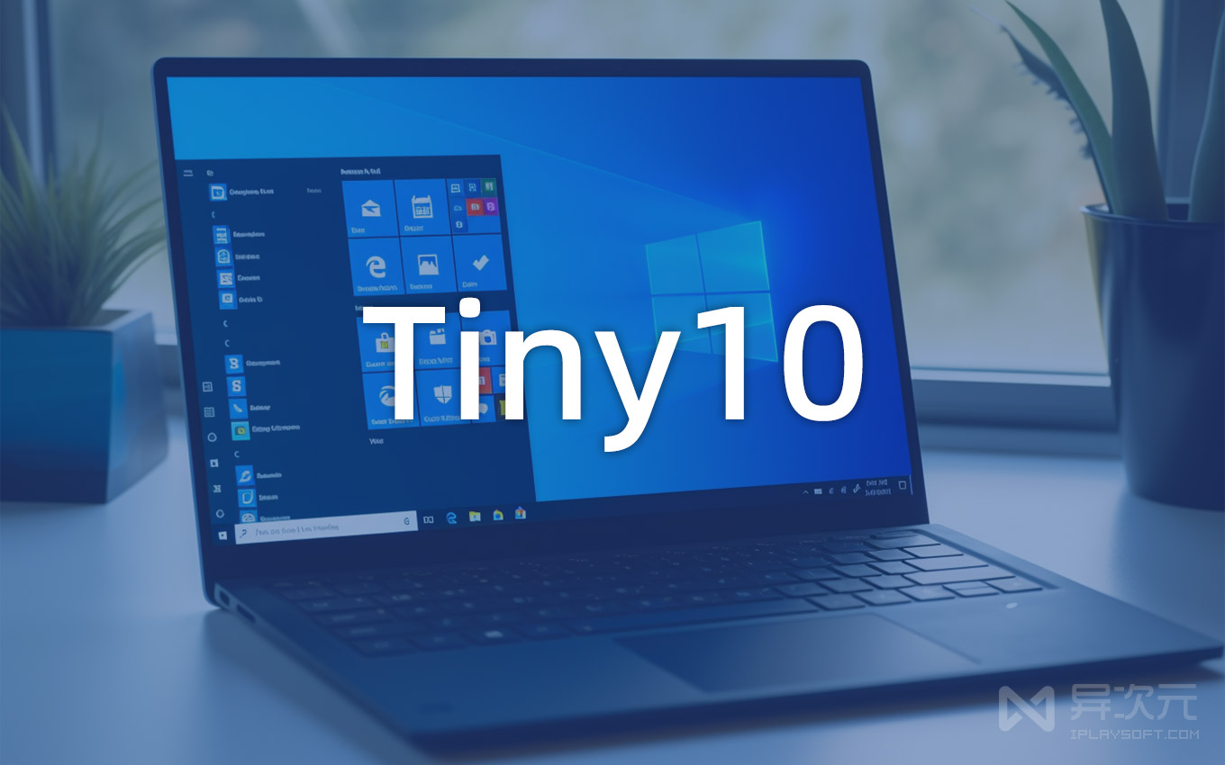 Tiny10 (23H1) - 极限精简版 Windows 10 系统镜像下载 / 支持安装中文语言 - 异次元软件世界