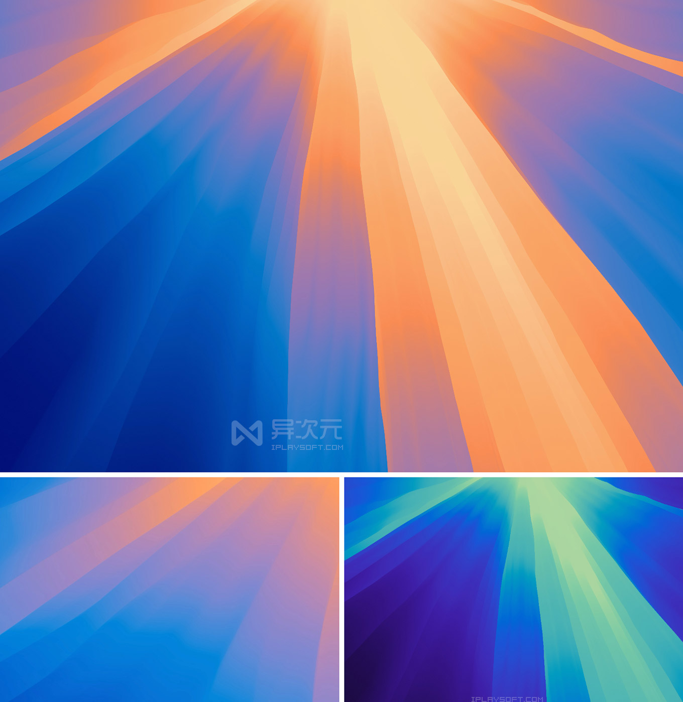 全套苹果 iOS 18 内置壁纸 / macOS Sequoia 超高清 6K 默认桌面壁纸打包下载 - 异次元软件世界