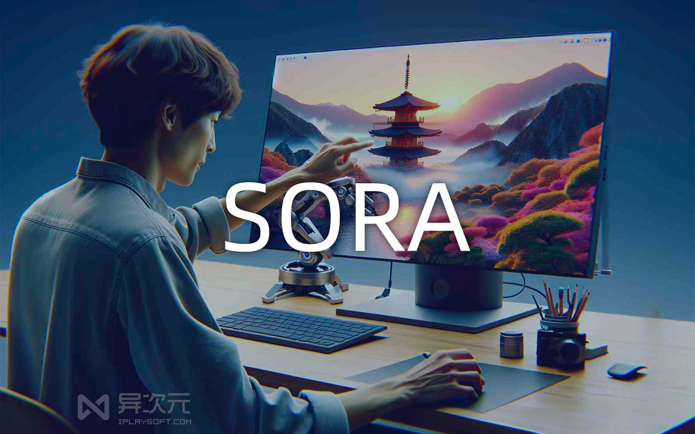 OpenAI 发布“王炸” Sora 模型可「文字生成视频」且影片质量惊人！ - 异次元软件下载